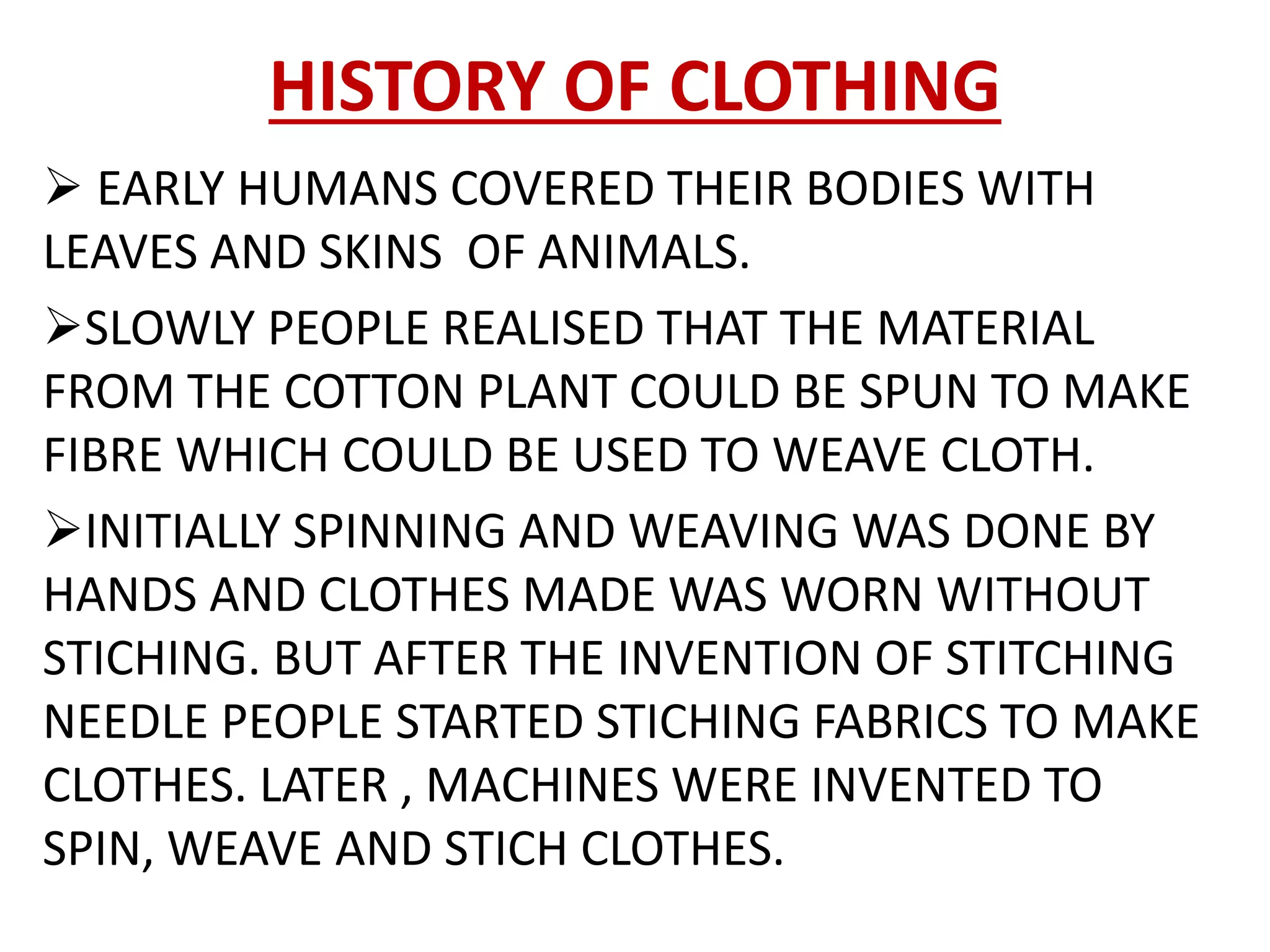 FIBRE TO FABRIC | PPTX