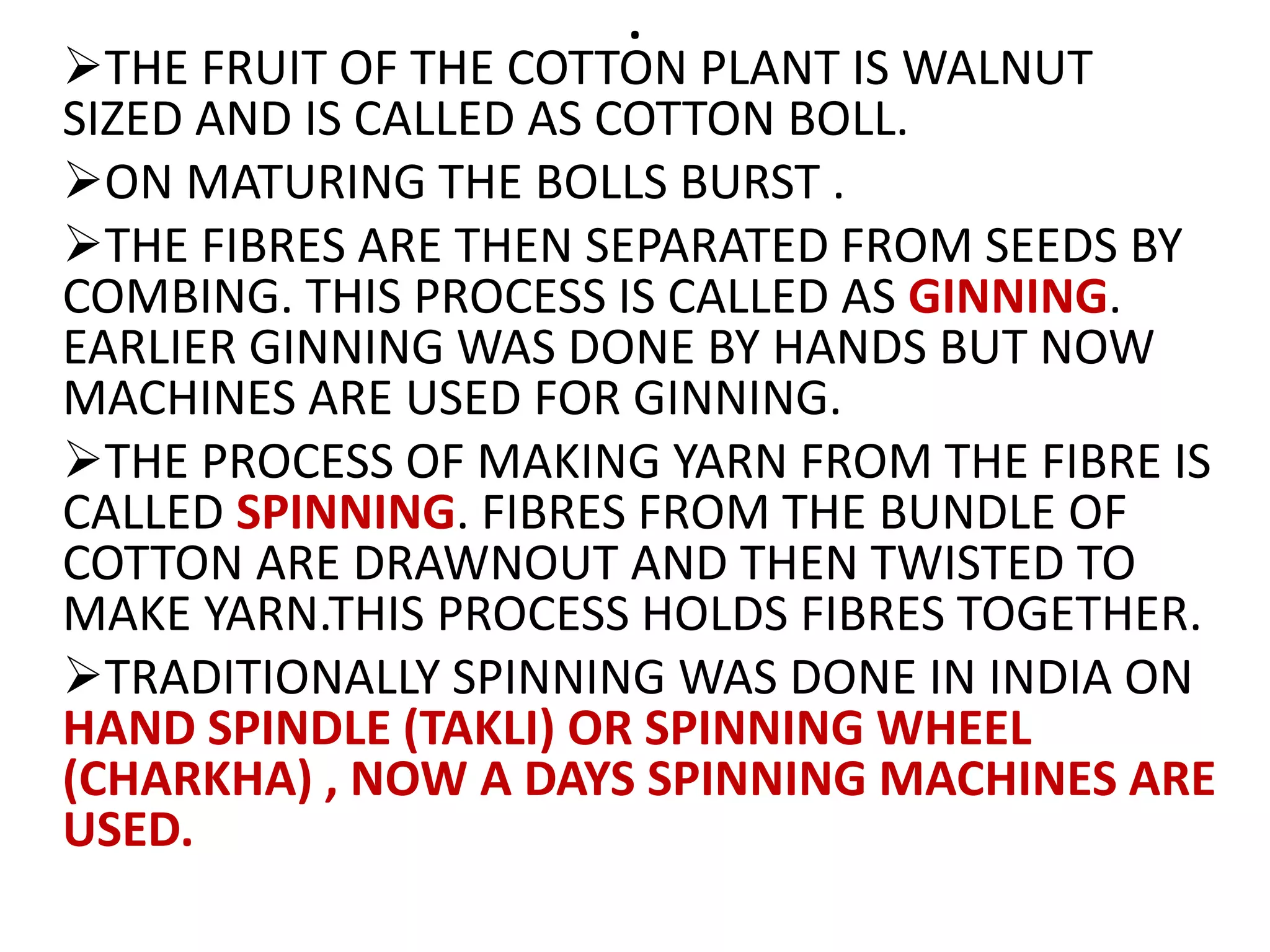 FIBRE TO FABRIC | PPTX