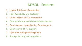DBMS Unit - 3 - Relational query languages | PPT