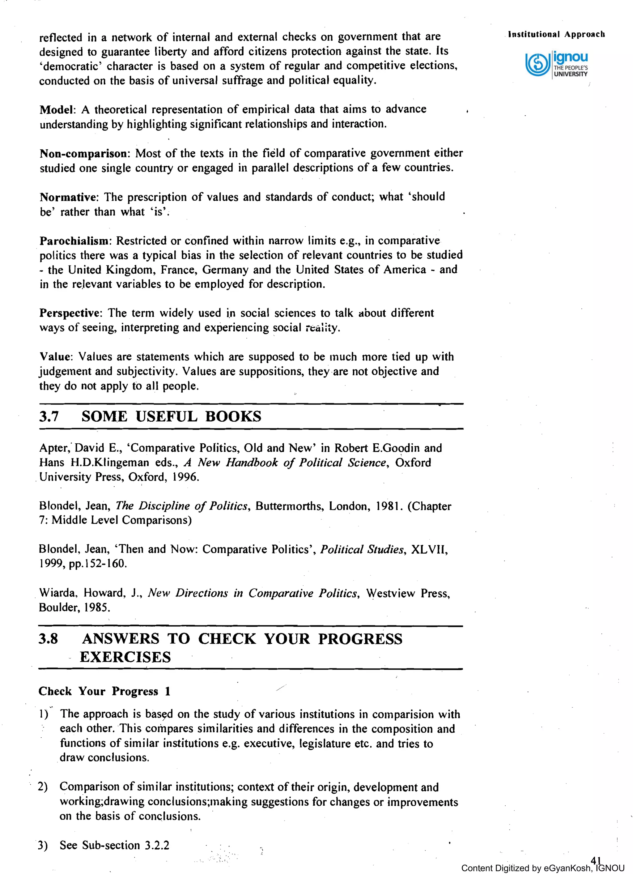 Unit 3 Comparative methods and Approaches | PDF