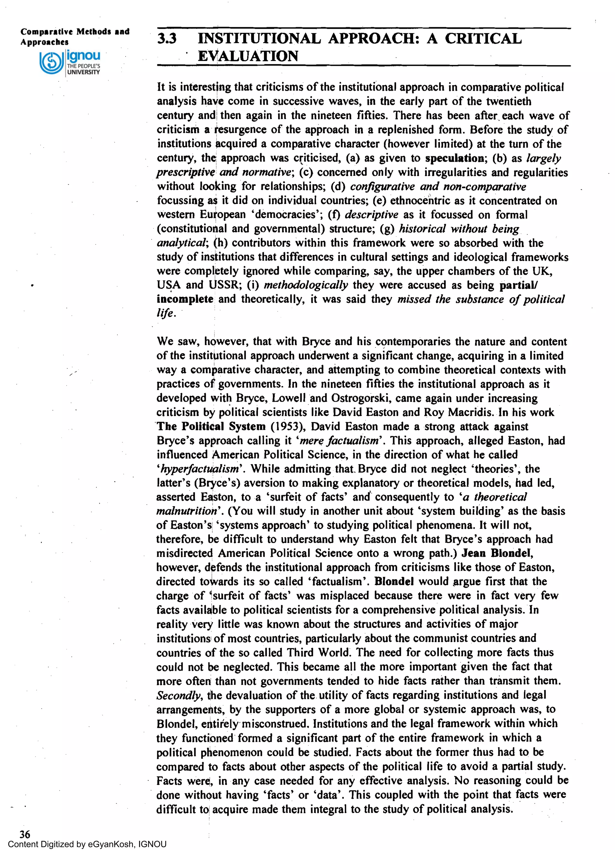 Unit 3 Comparative methods and Approaches | PDF