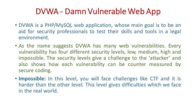 Cyber Security - Unit - 3 - Web Application Tools Scanning for web vulnerabilities Tools | PDF