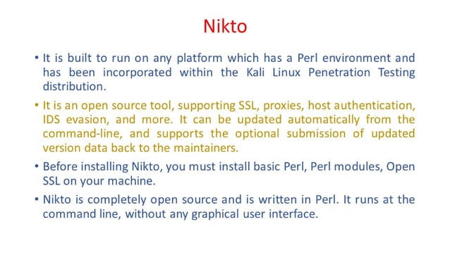Cyber Security - Unit - 3 - Web Application Tools Scanning for web vulnerabilities Tools | PDF