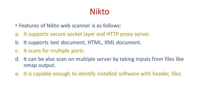 Cyber Security - Unit - 3 - Web Application Tools Scanning for web vulnerabilities Tools | PDF