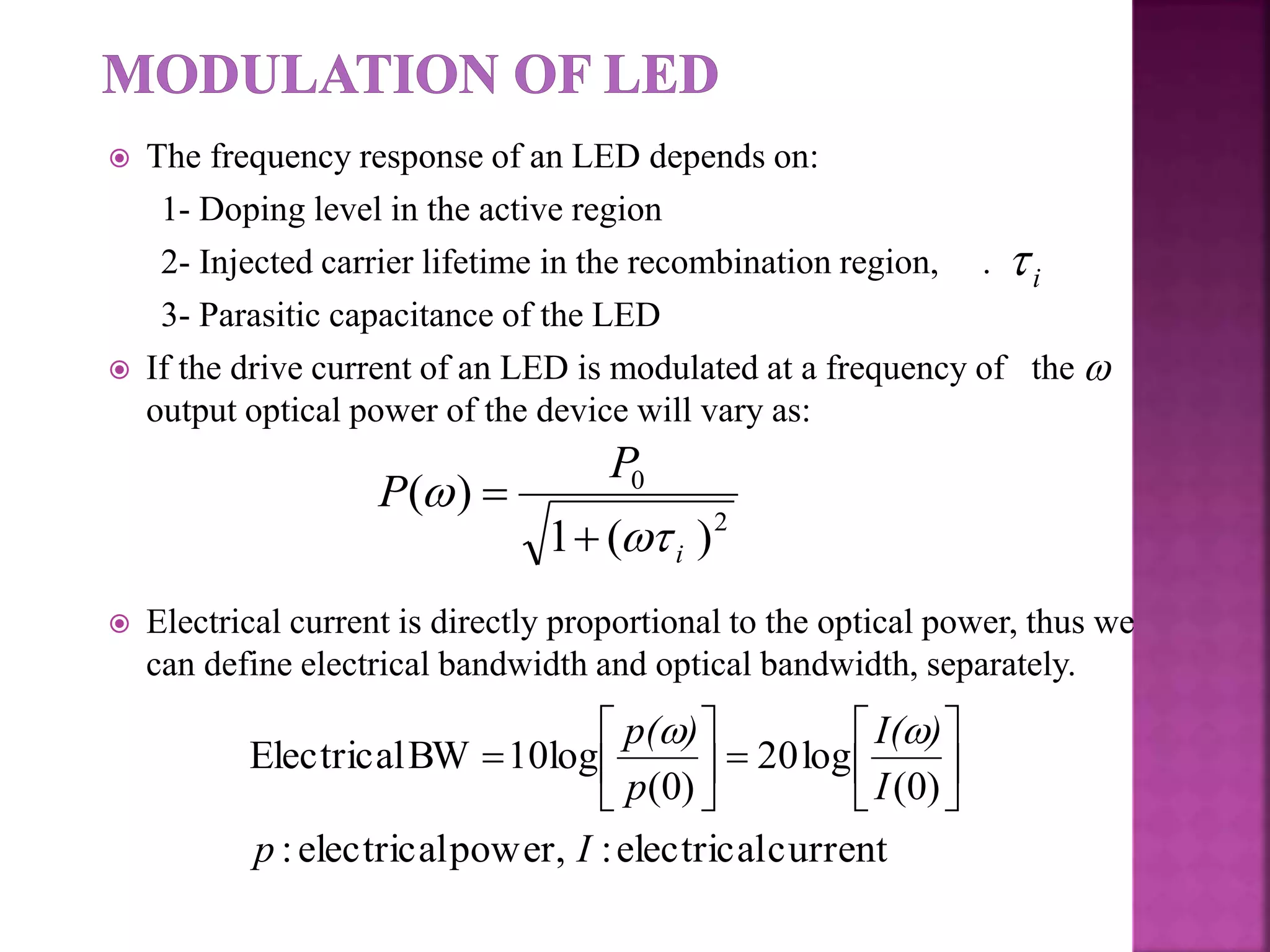 Unit 3- OPTICAL SOURCES AND DETECTORS | PPTX