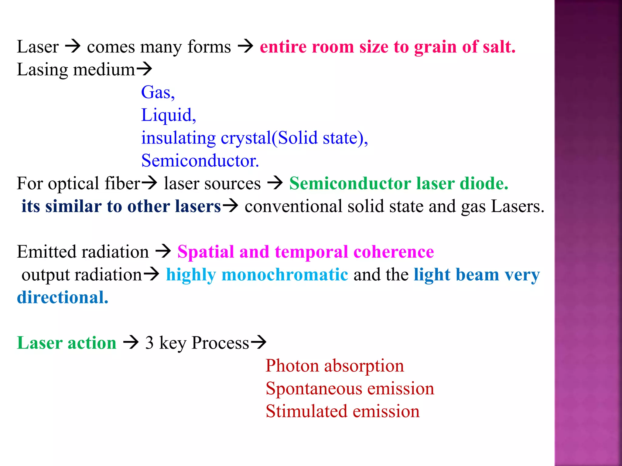 Unit 3- OPTICAL SOURCES AND DETECTORS | PPTX | Chemistry | Science