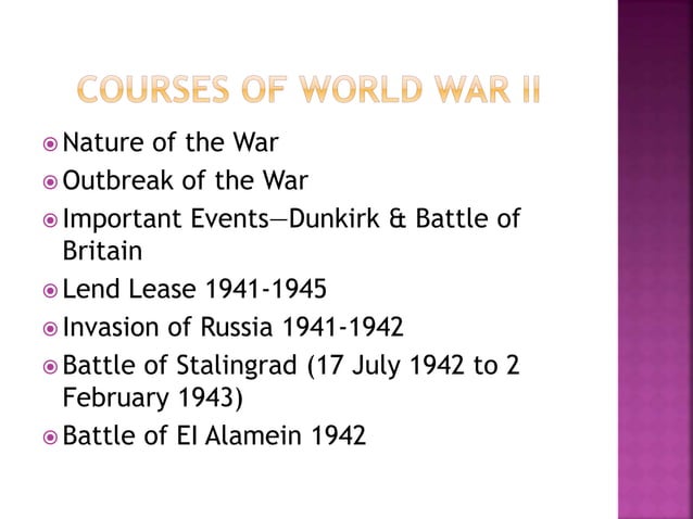 WORLD WAR-II | PPT