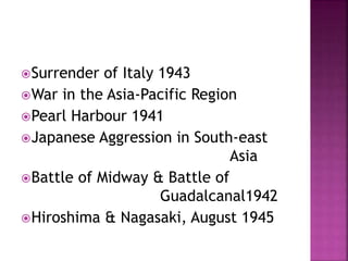WORLD WAR-II | PPT