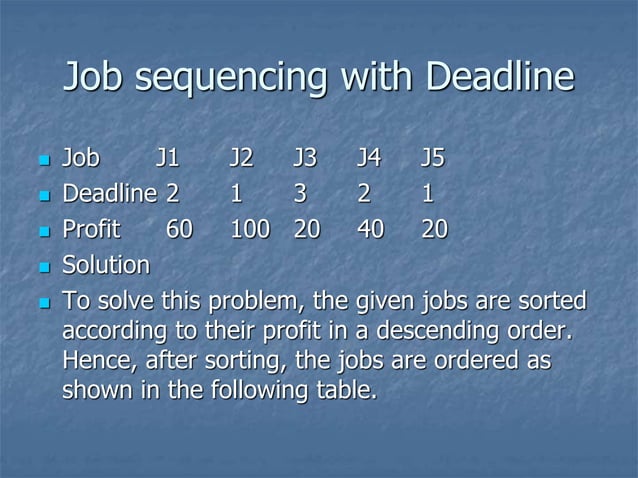 Unit 3-Greedy Method | PPT