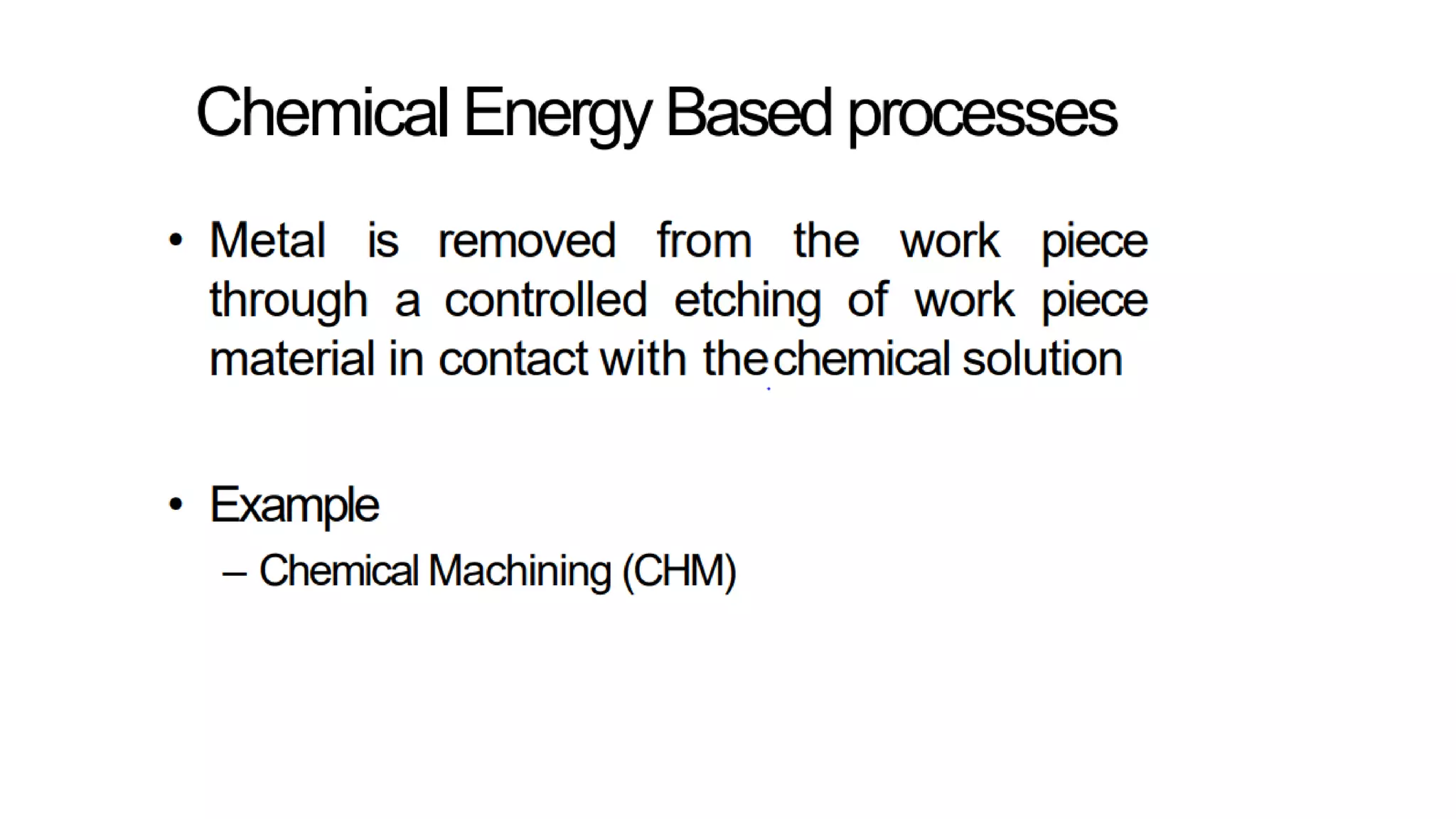 Chemical and Electro Chemical Based process | PDF