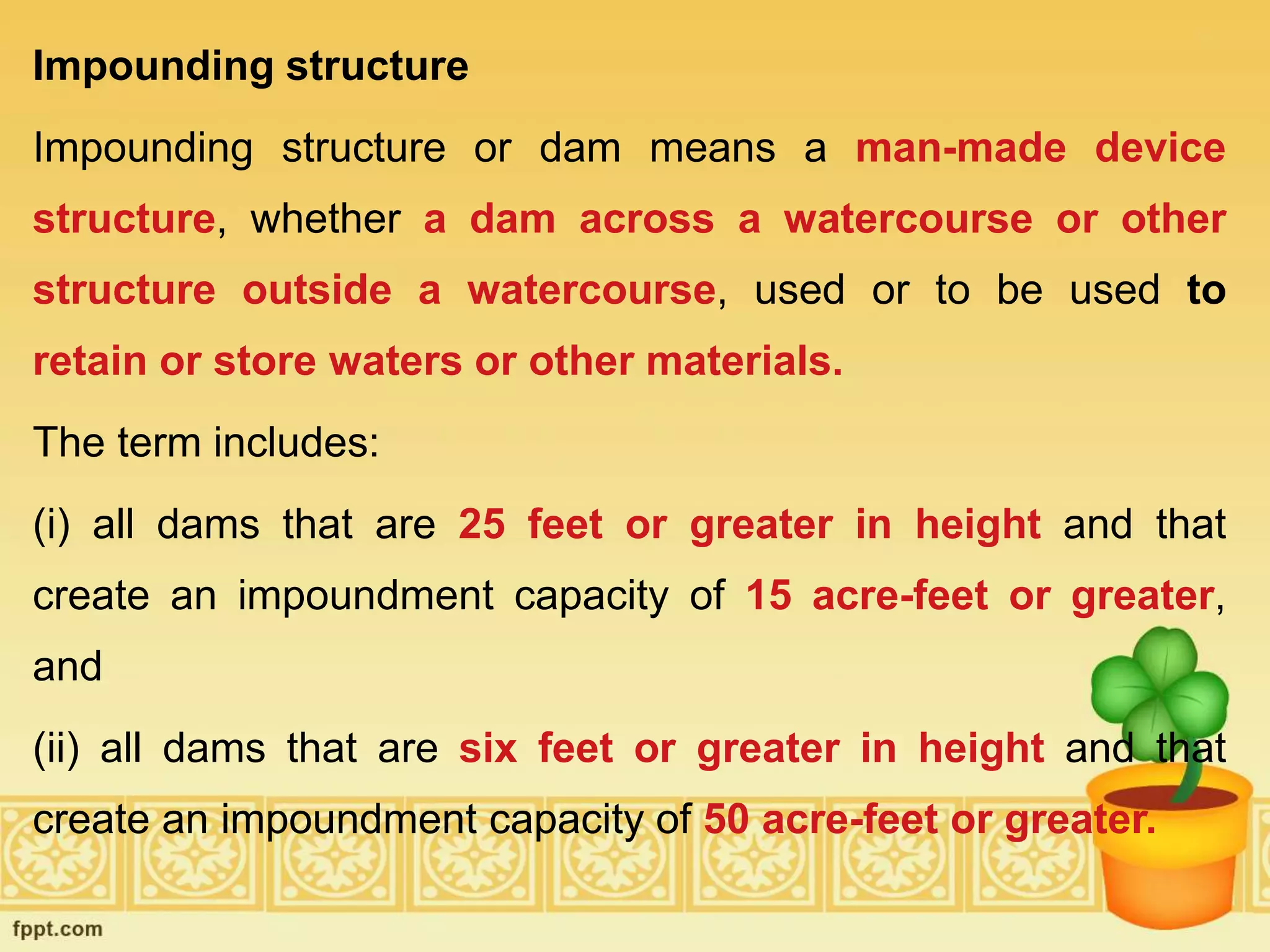 Unit 3 Diversion and Impounding Structures | PPTX