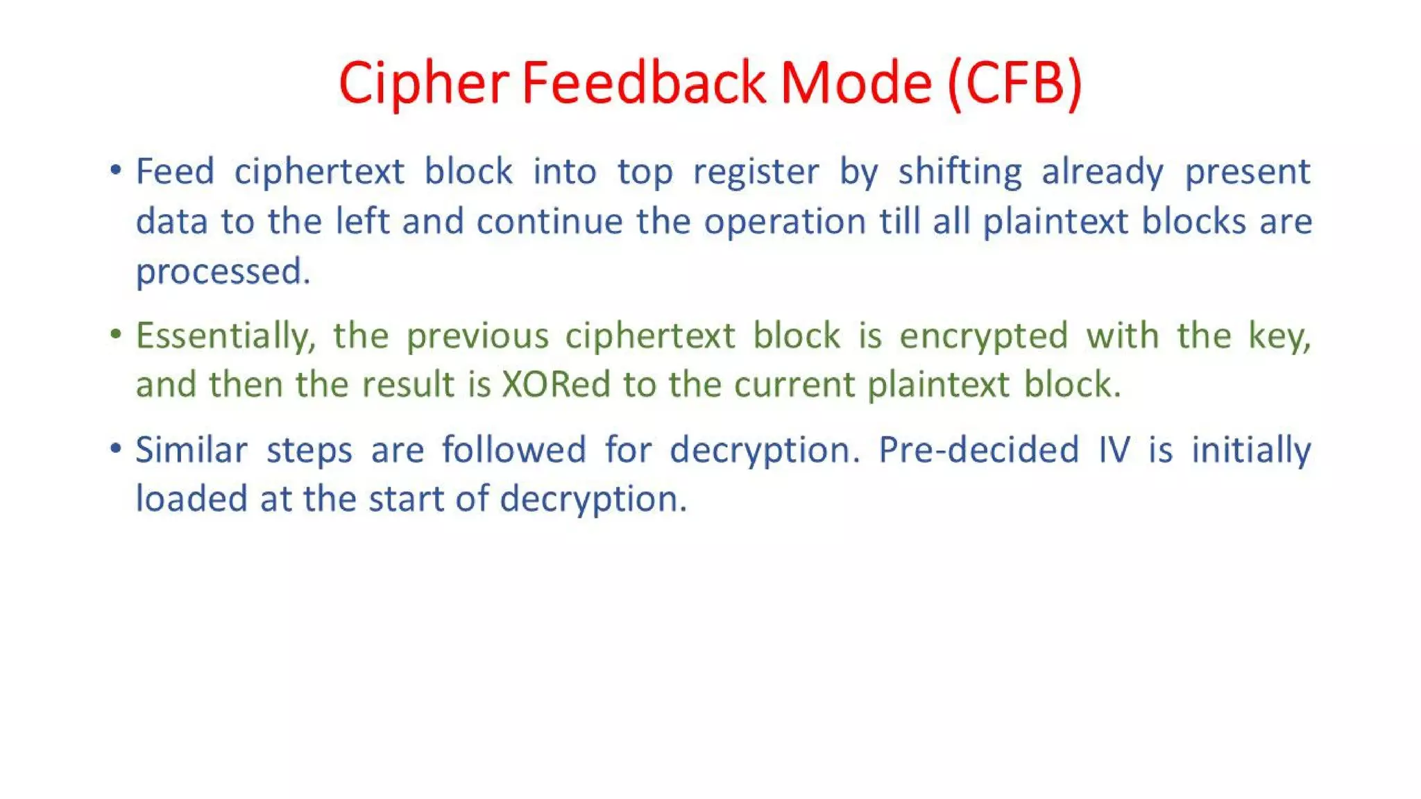 CNS - Unit - 3 - Block Cipher Mode | PDF