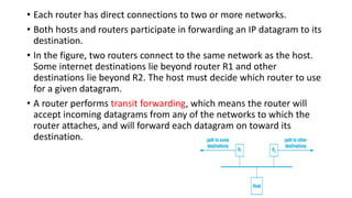 NP - Unit 3 - Forwarding Datagram and ICMP | PPT