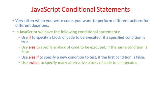 WD - Unit - 3 - Java Script | PPT