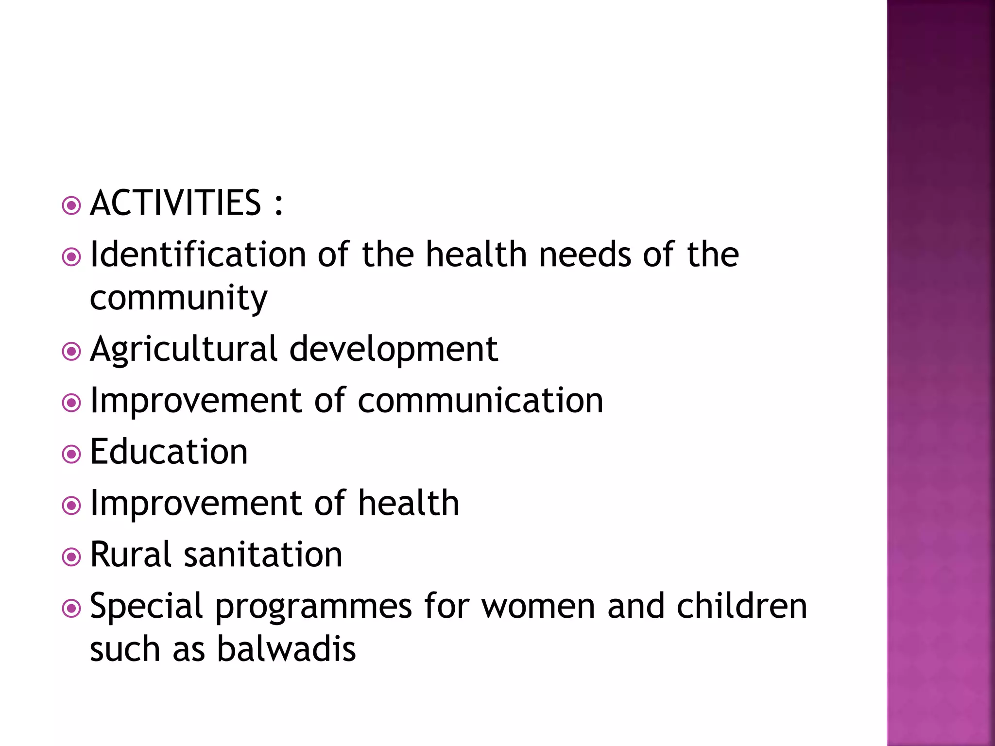 Delivery of community health services | PPTX