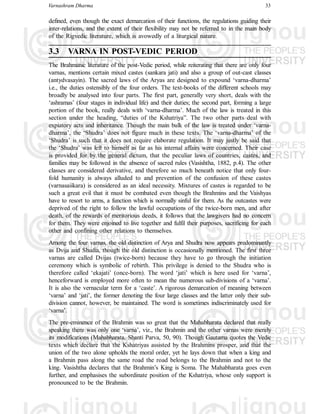Varnashrama dharma | PDF