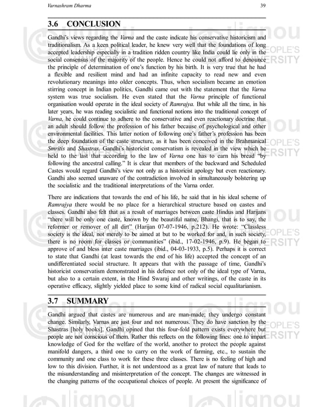 Varnashrama dharma | PDF