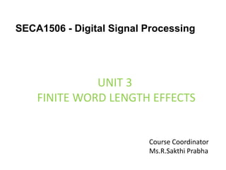 finite word length effects.ppt