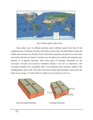 ENDOGENOUS HAZARDS EARTHQUAKES .docx