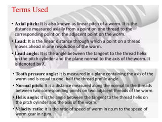 20ME602-DTS-UNIT-3-DESIGN OF BEVEL AND WORM GEAR.ppt