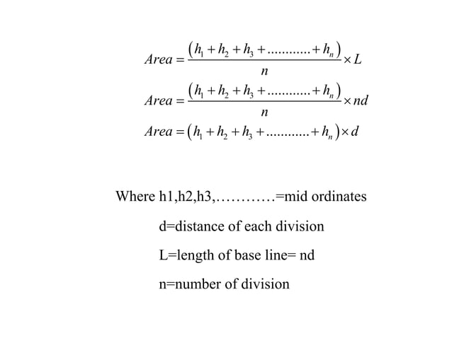 BASIC SURVEYING - AREAS AND VOLUMES COMPUTATION | PPT | Geography | Science