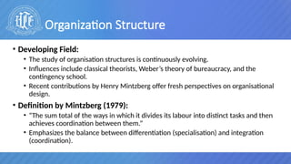 Understanding organizations - - Management theory | PPTX