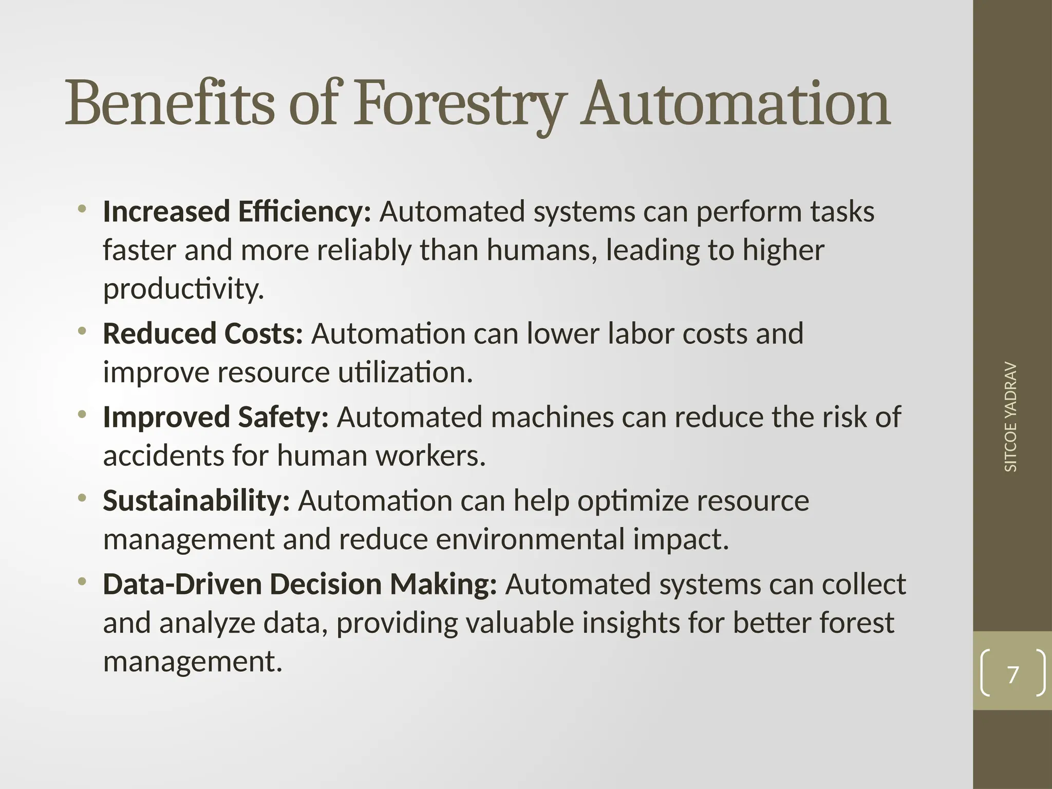 Field Robotics Forestry Robot locomotion Forestry Automation SLAM in ...