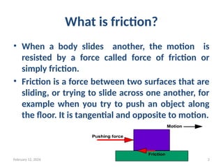 theory of machines Unit - 3.pptx friction | PPTX