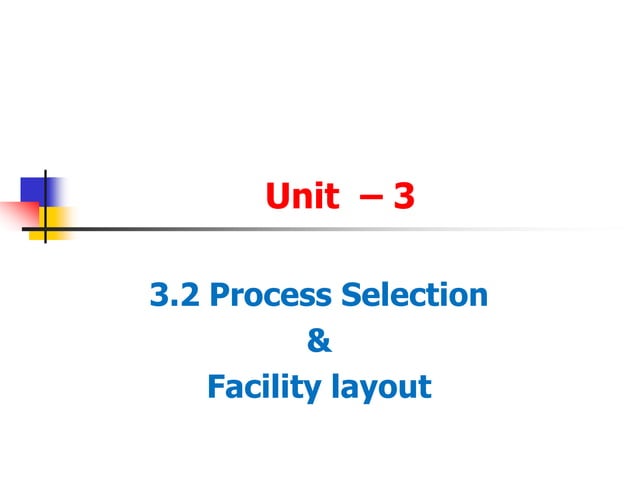 unit -3-2 Process Selection and facility layout.ppt