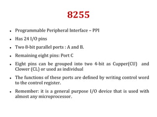 unit-3-8255.pdf | Computer Peripherals | Computing