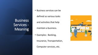 Unit 3-business services | PDF