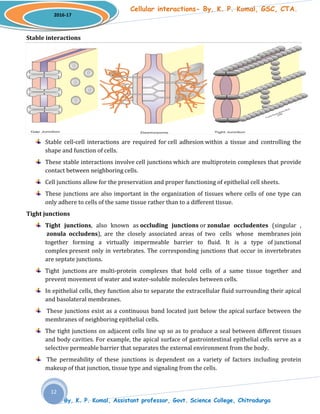 Unit 3-cell cell interactions | PDF | Biological Sciences | Science