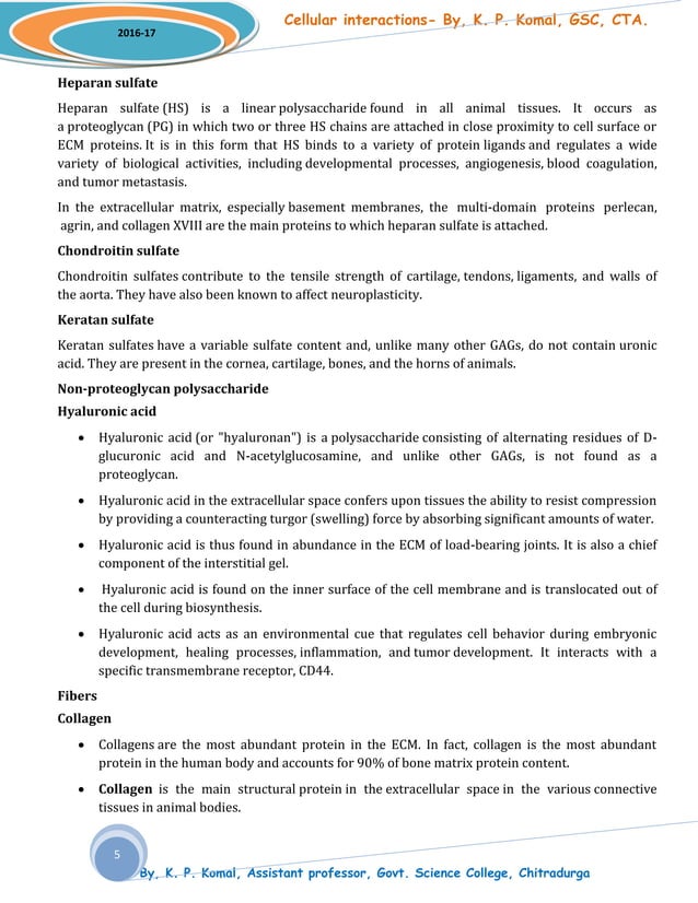 Unit 3-cell cell interactions | PDF | Biological Sciences | Science