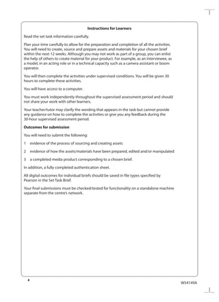 2018 Sample - Unit 3 : Digital Media Skills | PDF