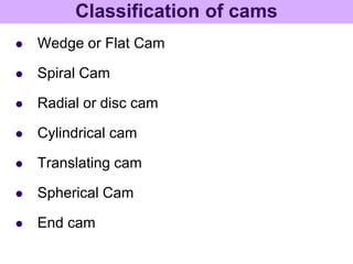 UNIT -3 -KINEMATICS OF CAM MECHANISMS.ppt