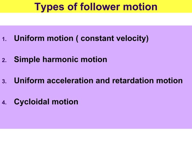 UNIT -3 -KINEMATICS OF CAM MECHANISMS.ppt