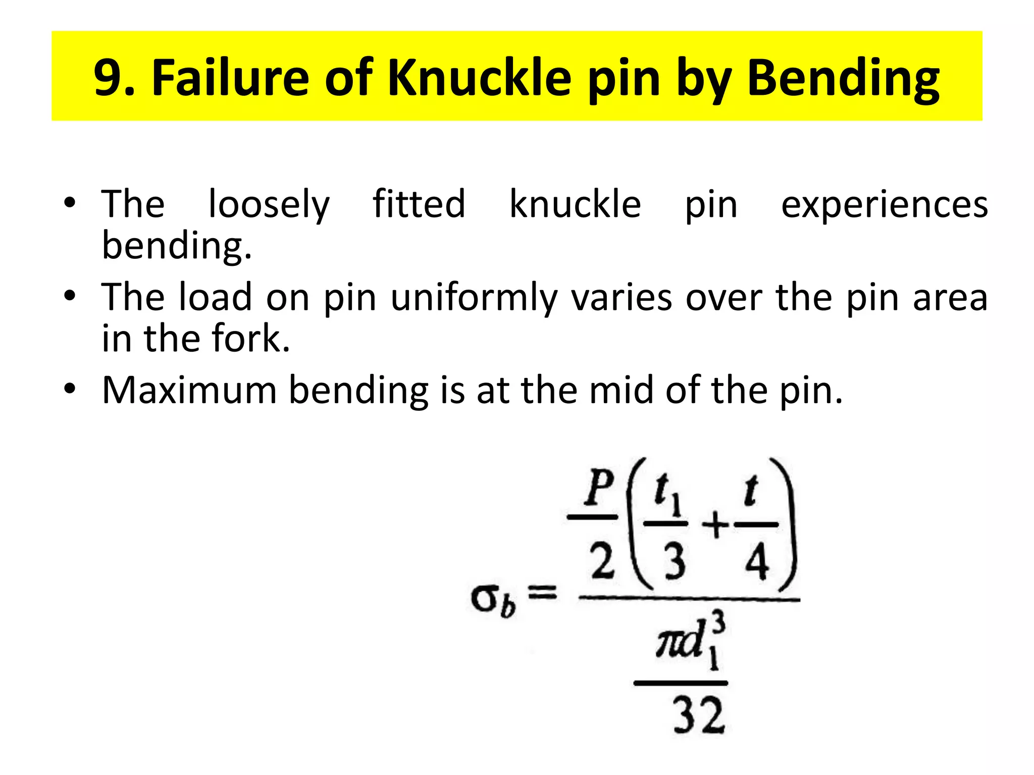 Knuckle joint | PPTX