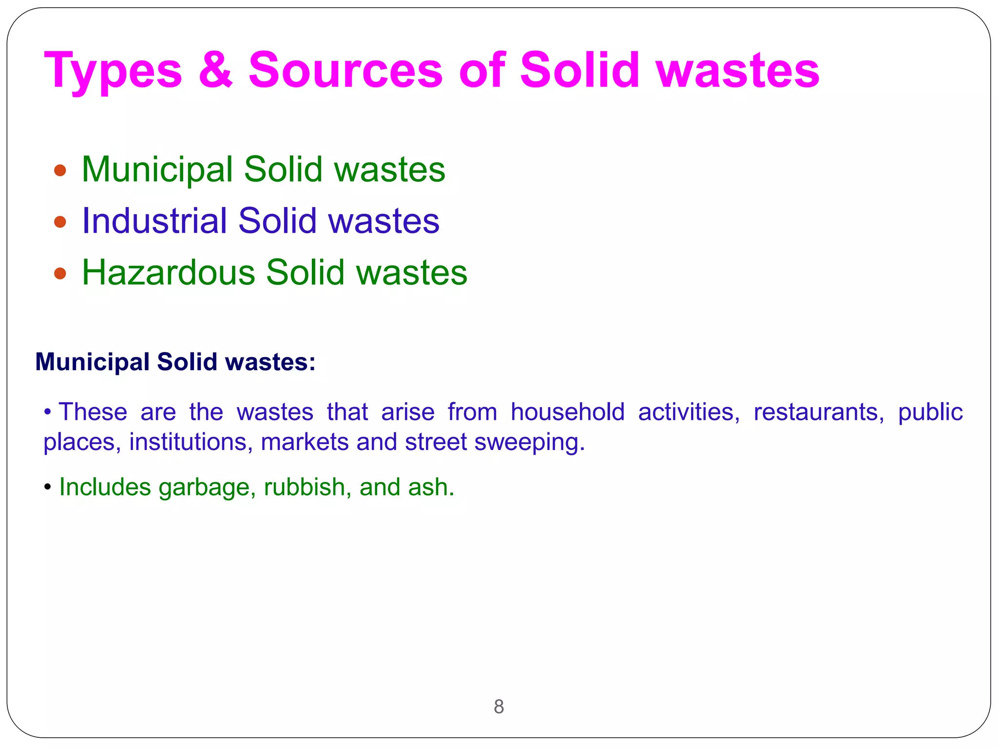 SOLID WASTE MANAGEMENT | PPT