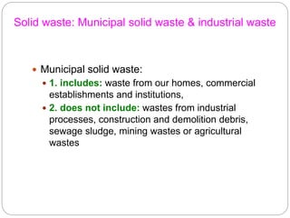 SOLID WASTE MANAGEMENT | PPT