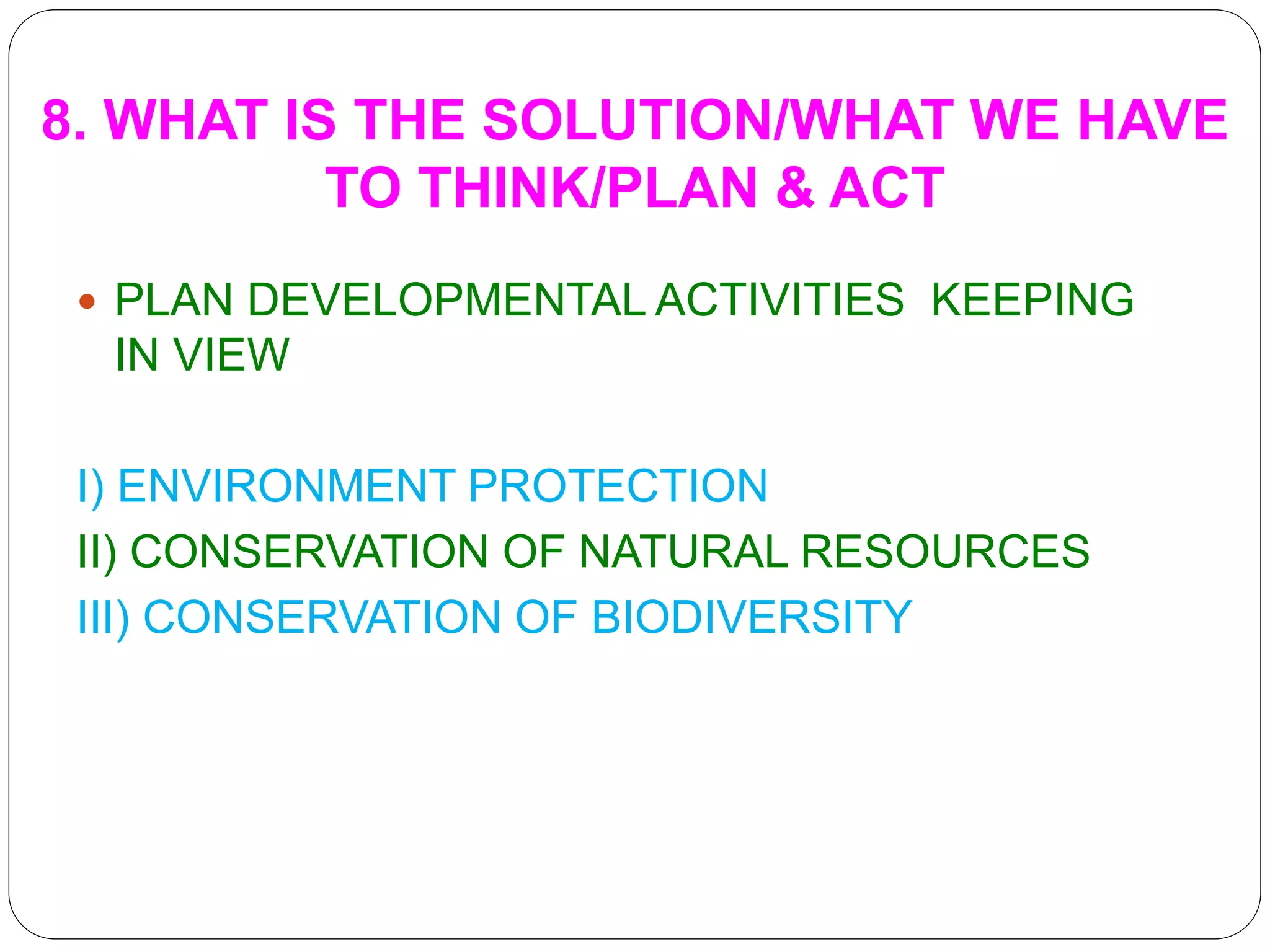 SOCIAL ISSUES AND THE ENVIRONMENT | PPT