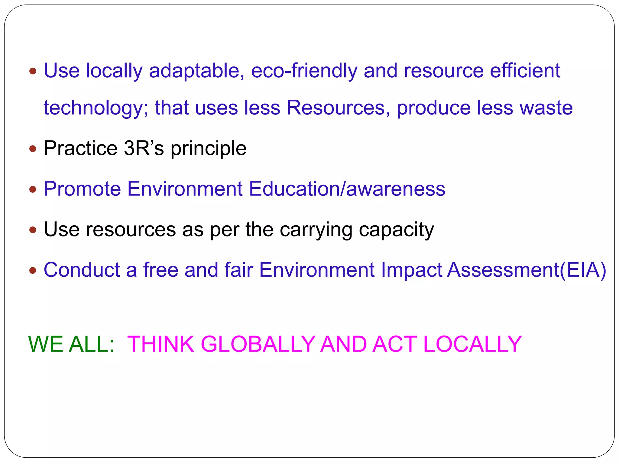 SOCIAL ISSUES AND THE ENVIRONMENT | PPT