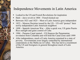 Unit #3 Latin America | PPT
