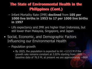 Unit 3 Lecture: Quality of Life and the Environment | PPT