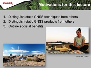 Unit 3 Static GNSS Lecture | PPT