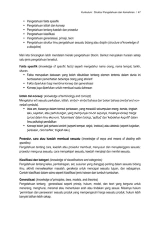 Unit 3 Modul 1 Kurikulum Struktur Pengetahuan Dan Kemahiran V2 | PDF