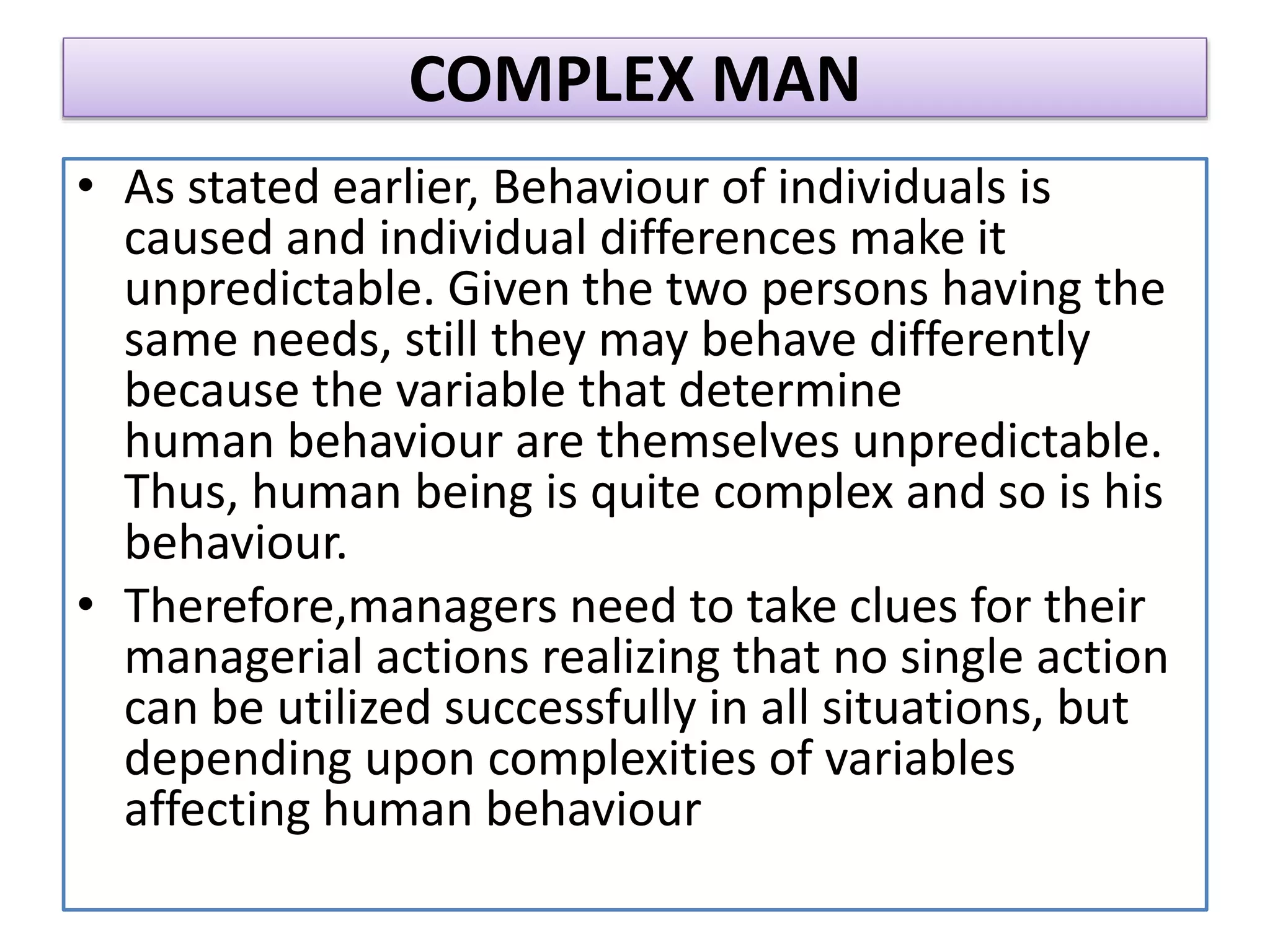 Foundation of Individual Behaviour | PPTX