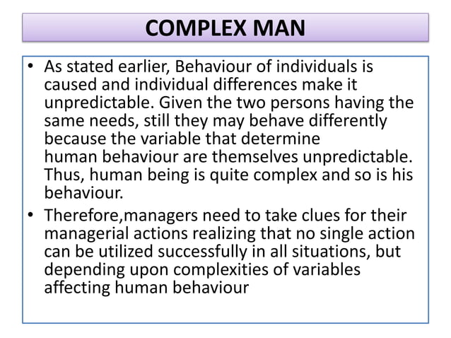 Foundation of Individual Behaviour | PPTX | Science