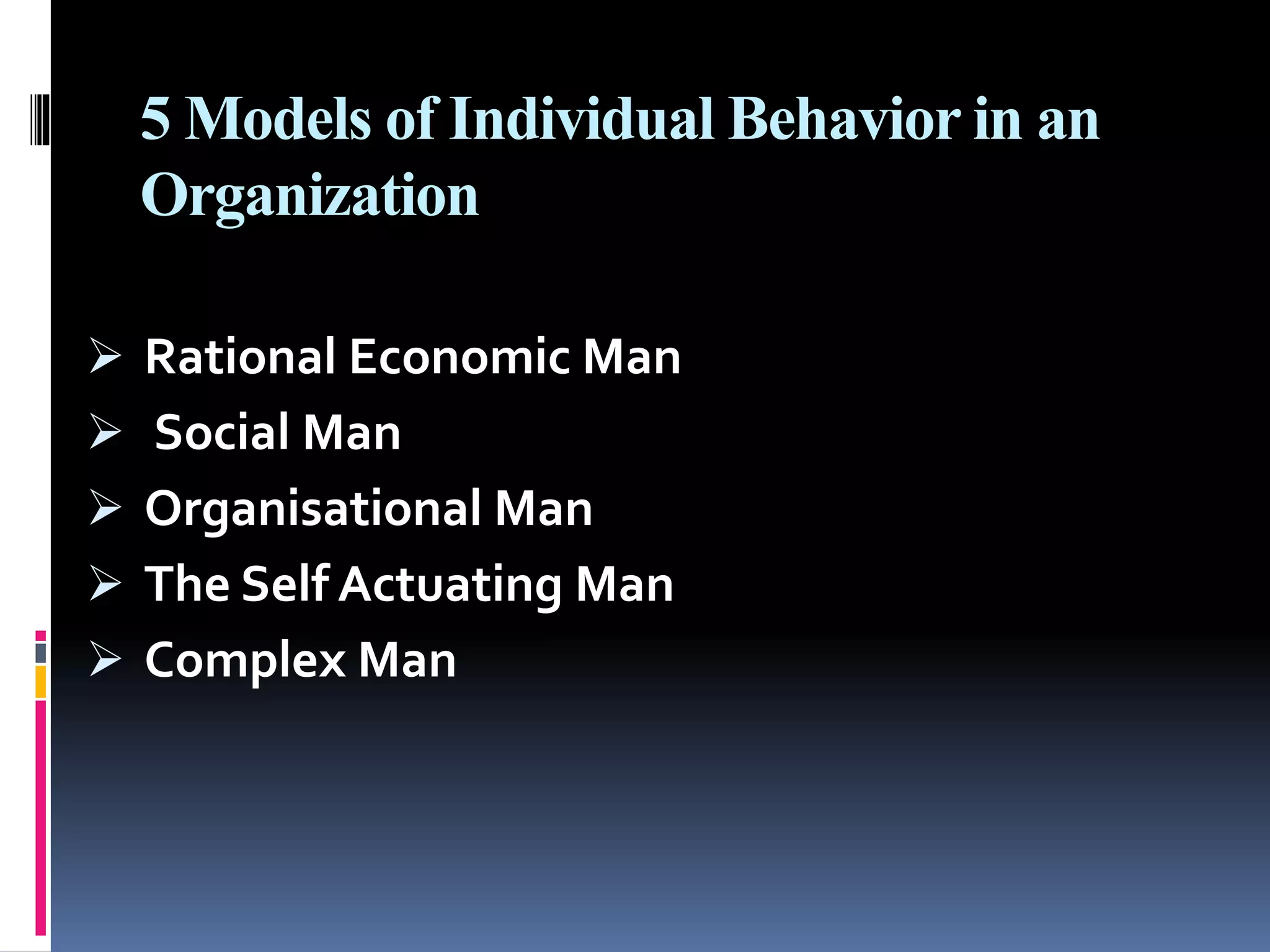 Organizational Behaviour | PPTX