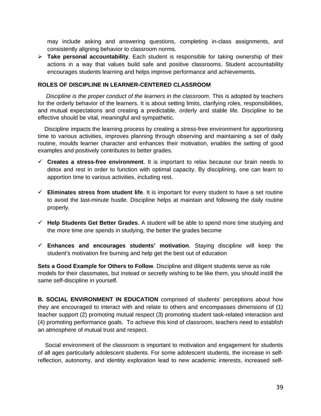 Classroom Management and Classroom Routines | PDF