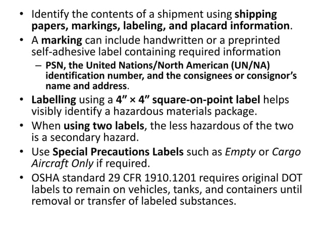 unit-3-osha-hcs-dot.pptx | Chemistry | Science